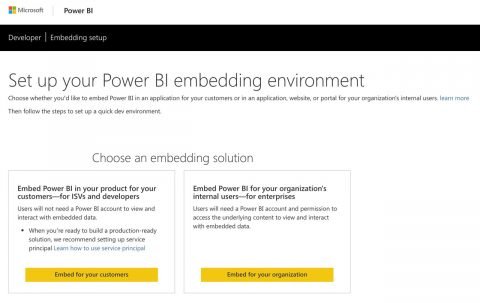 How to use Power BI Embedded - Tutorial Step by step - Hako IT