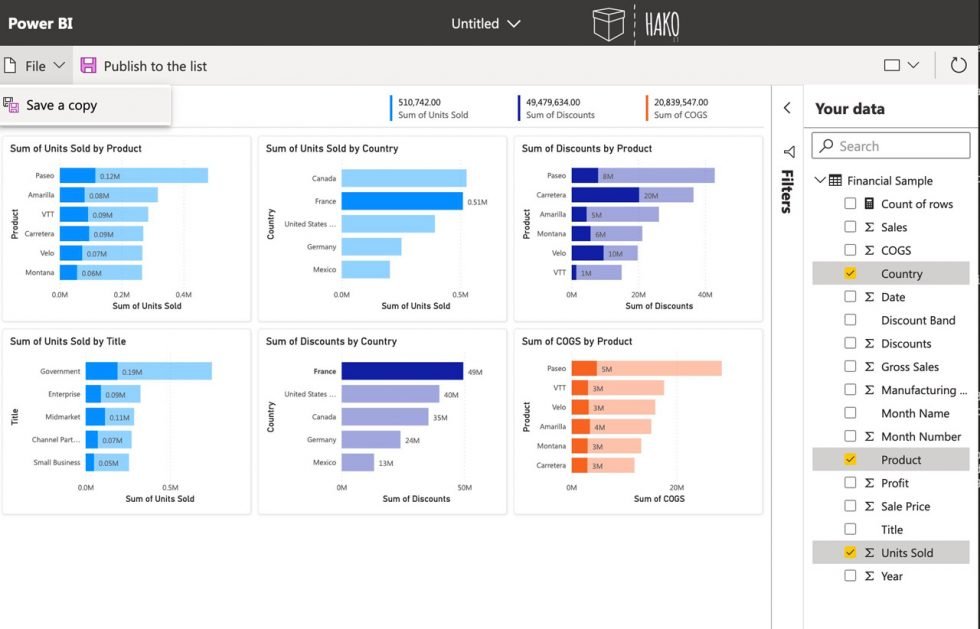 Crear Un Reporte Bi En 60 Segundos Con Power Bi Tutorial Hako It