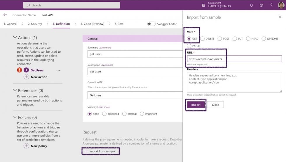 How to Create a Custom Connector in Power Apps | Full Guide for API ...