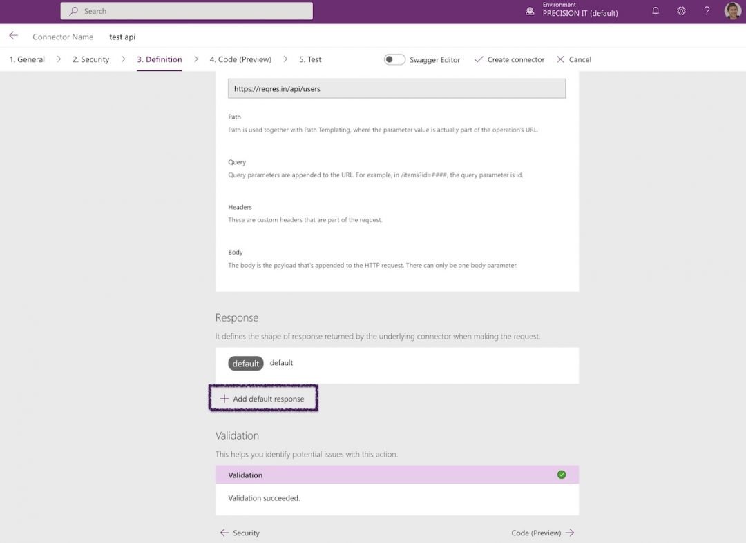How to Create a Custom Connector in Powerapps | Power Apps API - Hako IT