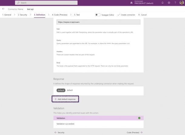 How to Create a Custom Connector in Powerapps | Power Apps API - Hako IT