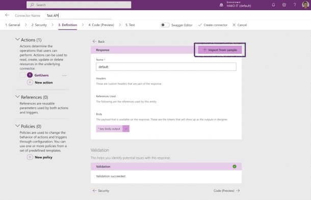 How to Create a Custom Connector in Powerapps | Power Apps API - Hako IT