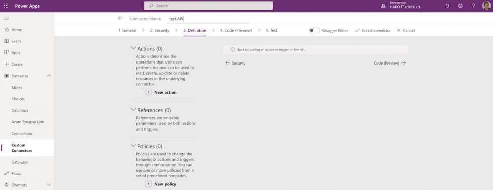 ¿Cómo Crear un Conector Personalizado en Power Apps? | Usar una API ...