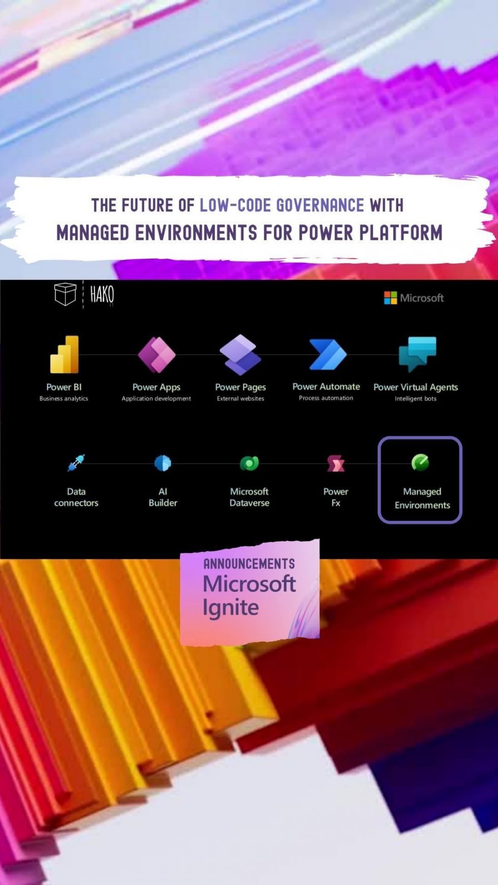 Microsoft Ignite 2022 News / Power Platform News - Hako IT