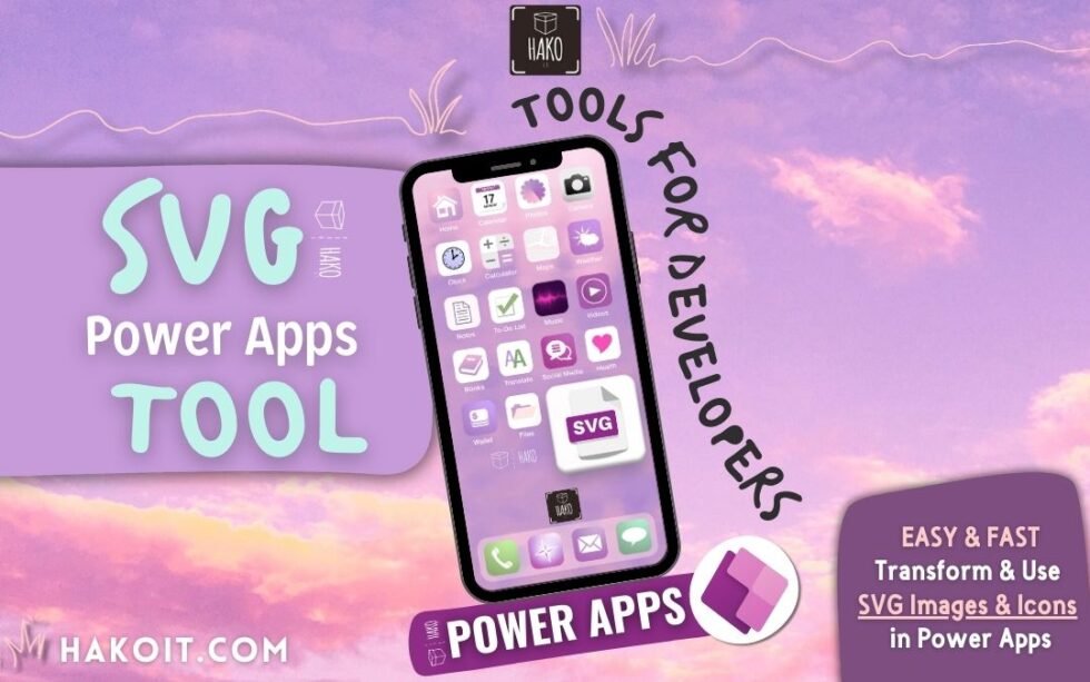 SVG Power Apps Tool ⚠️ Transform and Use SVG Images / Icons in Power ...